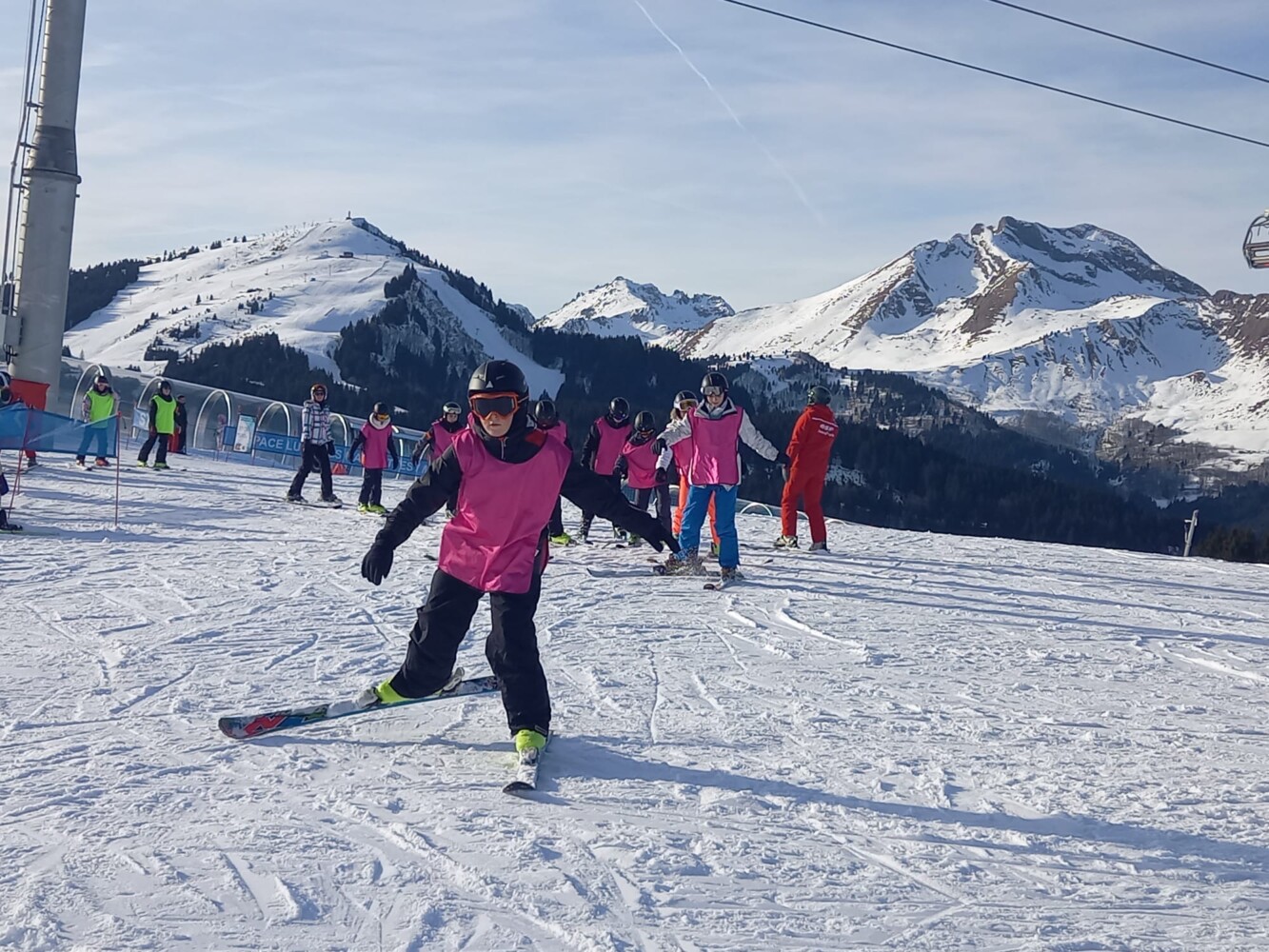 Morzine J2 parés pour les pistes (en construction) | Collège Saint ...